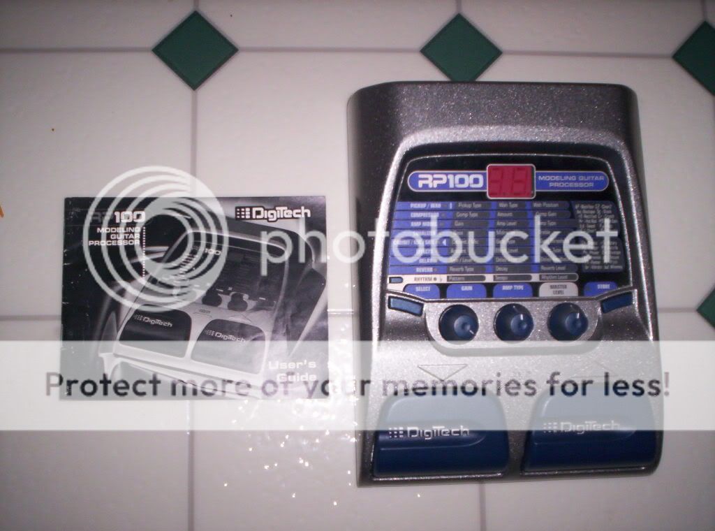DigiTech RP100 Guitar Processor $50 shipped - Effects - Harmony Central