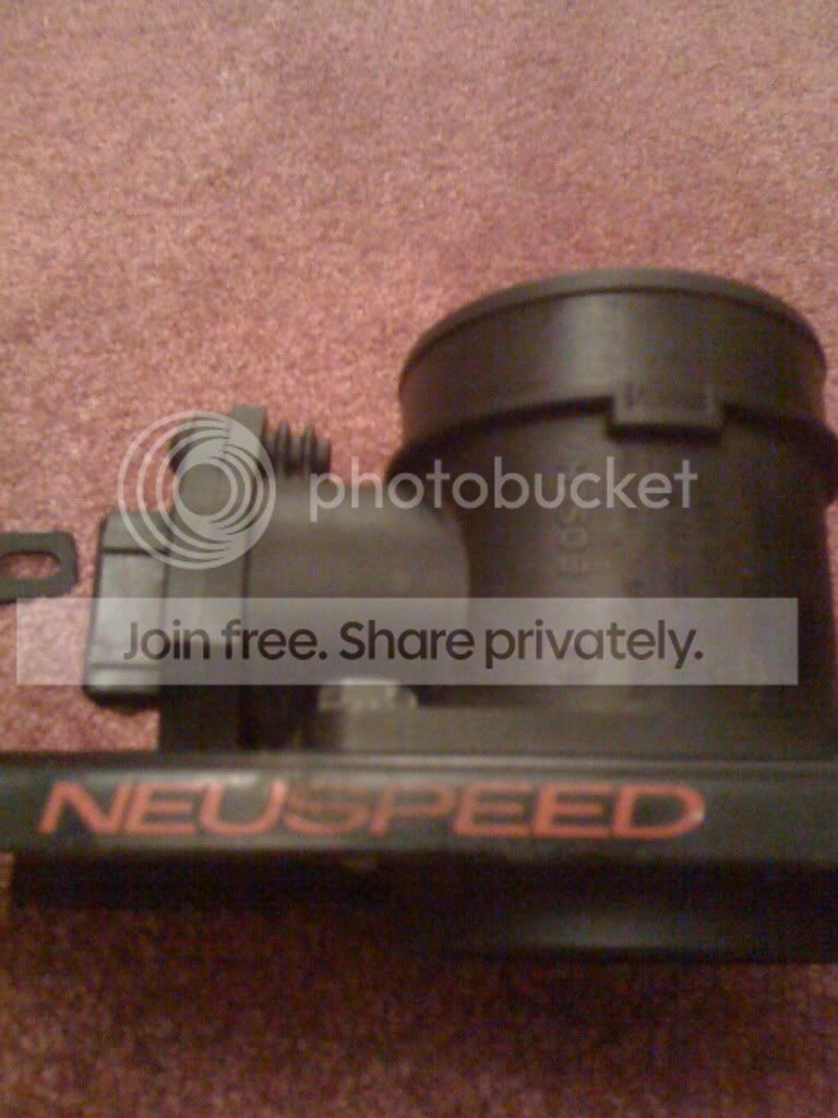 Neuspeed Air intake MK3 2.0l with MAF and K&N air filter | VW Vortex ...